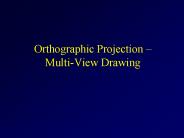 PPT – Orthographic Projection of Points PowerPoint presentation | free ...
