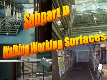 PPT – Walking Working Surfaces PowerPoint presentation | free to view ...