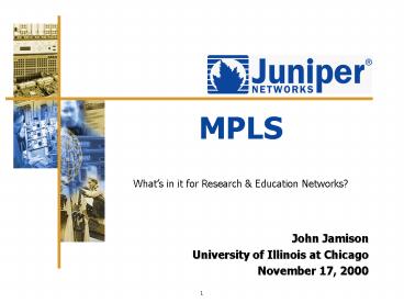 PPT – MPLS PowerPoint presentation | free to view - id: 175be3-ZDc1Z