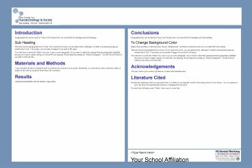 Paragraphed text can be typed in Times New Roman font use ArialBold for ...