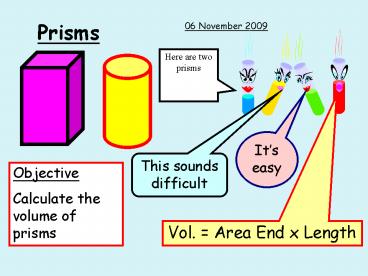 PPT – Prisms PowerPoint presentation | free to view - id: 171d12-ZDc1Z