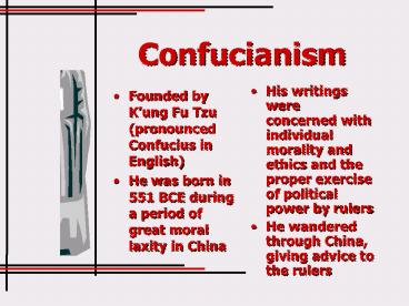 Confucianism presentation | free to view