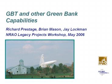 PPT – Richard Prestage, Brian Mason, Jay Lockman PowerPoint ...