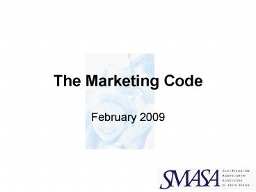 PPT – The Marketing Code PowerPoint presentation | free to view - id ...
