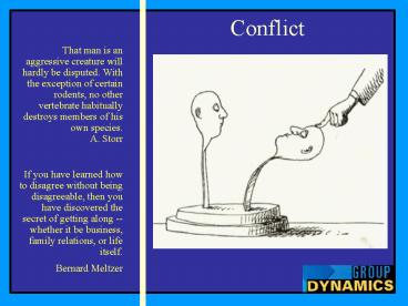 Intragroup Conflict presentation | free to view