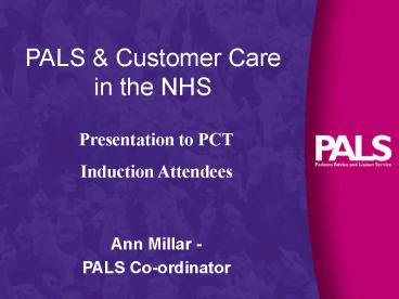 PALS presentation | free to view
