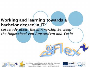 Multilateral Project Modernisation of Higher Education presentation ...