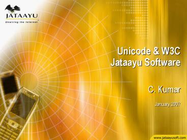 Unicode presentation | free to view