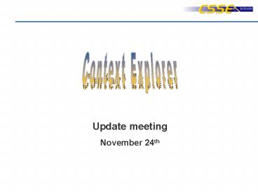 PPT – Context Explorer PowerPoint presentation | free to download - id ...
