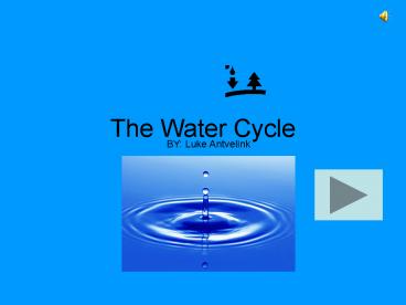 PPT – The Water Cycle PowerPoint presentation | free to view - id ...