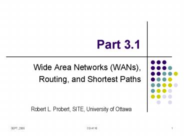 PPT – Wide Area Networks WANs, PowerPoint presentation | free to ...