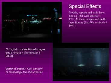 PPT – Special Effects PowerPoint presentation | free to view - id ...