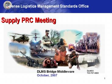 PPT – DLMS Bridge Milestones PowerPoint presentation | free to view ...