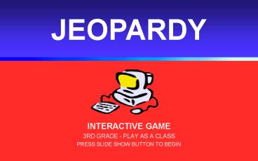 INTERACTIVE GAME presentation | free to view