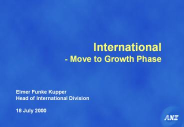 PPT – International PowerPoint presentation | free to download - id ...