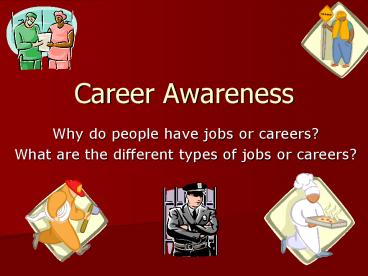 Career Awareness presentation | free to view