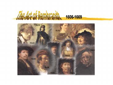 The Art of Rembrandt presentation | free to download