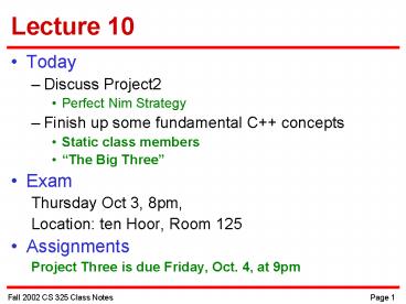 PPT – Today PowerPoint presentation | free to view - id: 13fc1c-MWJkN