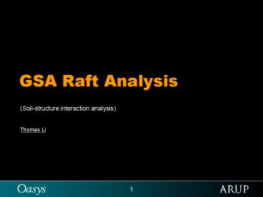 PPT – GSA Raft Analysis PowerPoint presentation | free to view - id ...