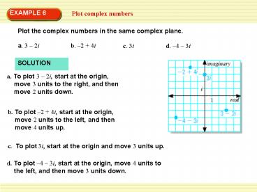 PPT – Plot complex numbers PowerPoint presentation | free to view - id ...