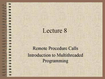 PPT – Remote Procedure Calls PowerPoint presentation | free to view ...