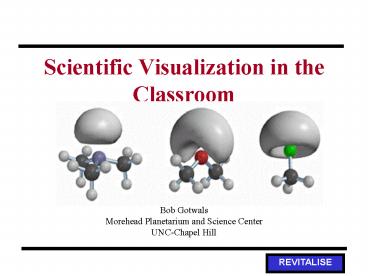 PPT – Scientific Visualization in the Classroom PowerPoint presentation ...