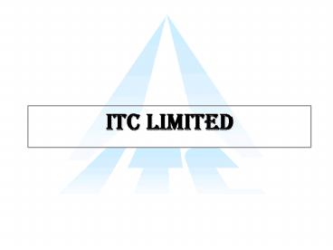 ITC Limited presentation | free to view