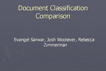 PPT – Document Classification Comparison PowerPoint presentation | free ...