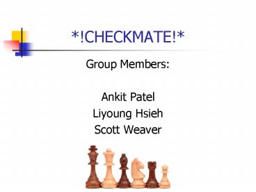 CHECKMATE presentation | free to view