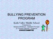 BULLYING PREVENTION & AWARENESS presentation | free to download