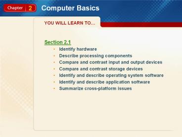 Computer Basics presentation | free to download