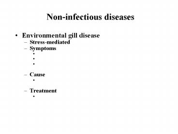 PPT – Noninfectious diseases PowerPoint presentation | free to view ...