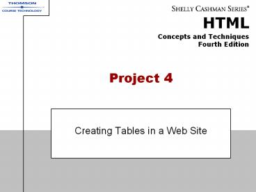 Project 4 presentation | free to view