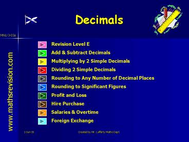 PPT – Decimals PowerPoint presentation | free to download - id: 214ea5 ...