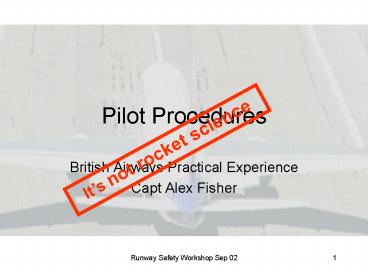 PPT – Pilot Procedures PowerPoint presentation | free to view - id ...