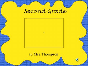 PPT – Second Grade PowerPoint presentation | free to download - id ...