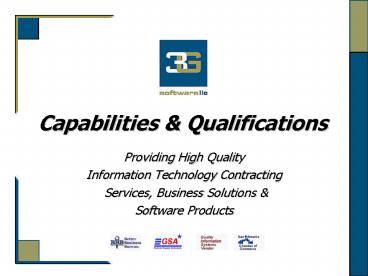 Capabilities presentation | free to view