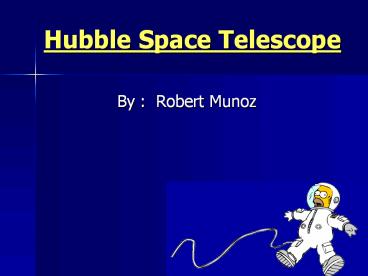 Hubble Space Telescope presentation | free to download