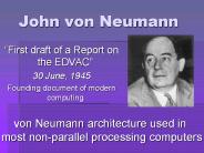 PPT – The Von Neumann Architecture PowerPoint presentation | free to ...