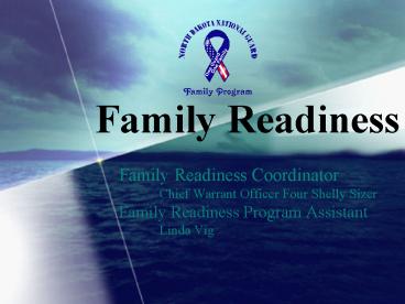 Family Readiness presentation | free to view
