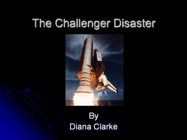 The Challenger Disaster presentation | free to download