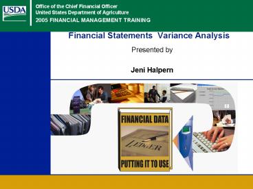 Financial Statements Variance Analysis presentation | free to view