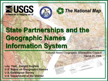 PPT – NatMap Briefing with Speakers Notes PowerPoint presentation ...
