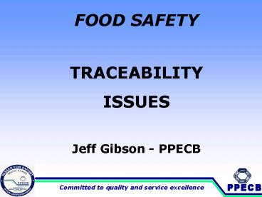 PPT – FOOD SAFETY PowerPoint presentation | free to view - id: 19dfcd-ZDc1Z
