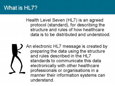 What is HL7 presentation | free to view