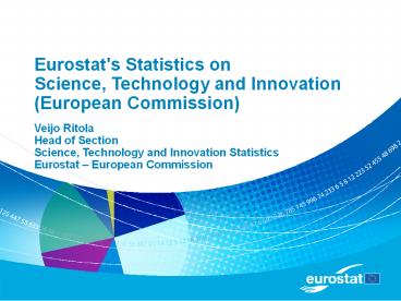 Eurostat's Statistics on presentation | free to download