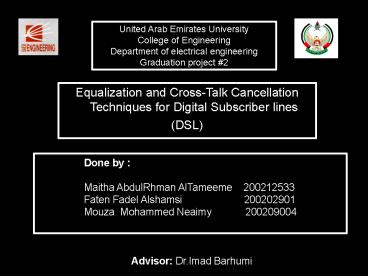 PPT – United Arab Emirates University PowerPoint presentation | free to ...