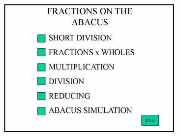 SHORT DIVISION presentation | free to download