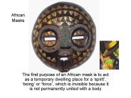 PPT – African Masks PowerPoint presentation | free to view - id: 152a7f ...