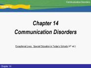 PPT – Communication Disorders PowerPoint presentation | free to view ...